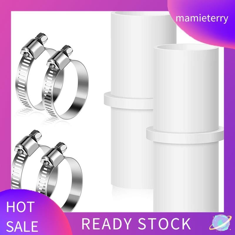 4 Pieces Washing Machine Drain Hose Connectors Washer Extension Adapter ...