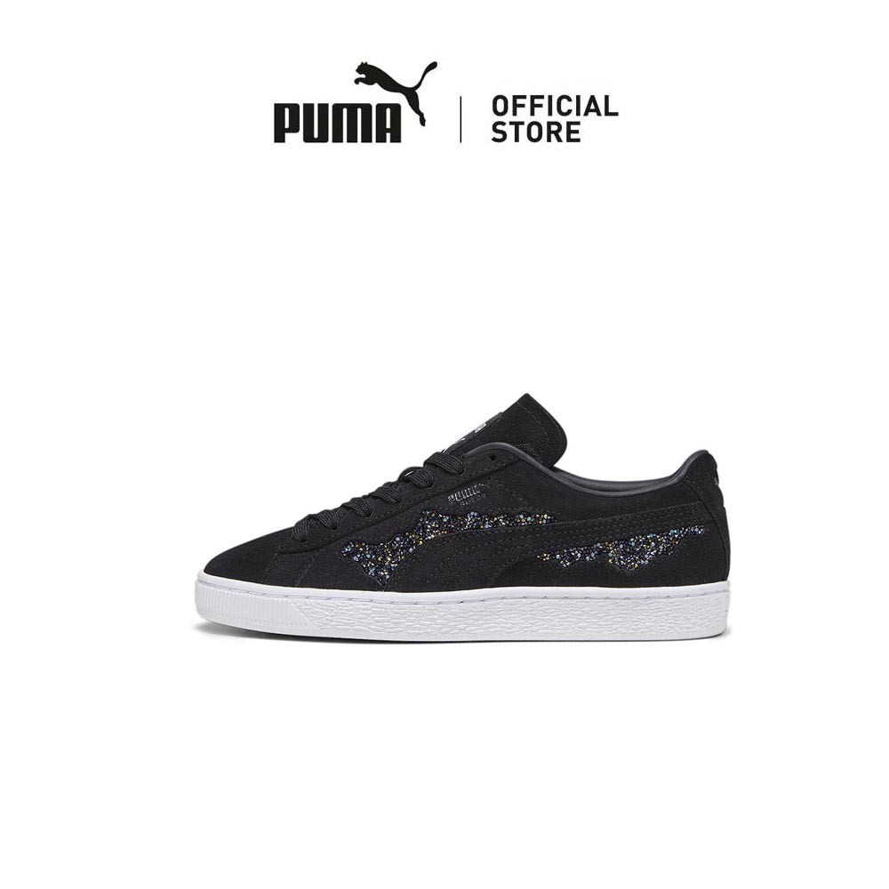 PUMA x SWAROVSKI Suede Women's Sneakers (Black) | Shopee Malaysia