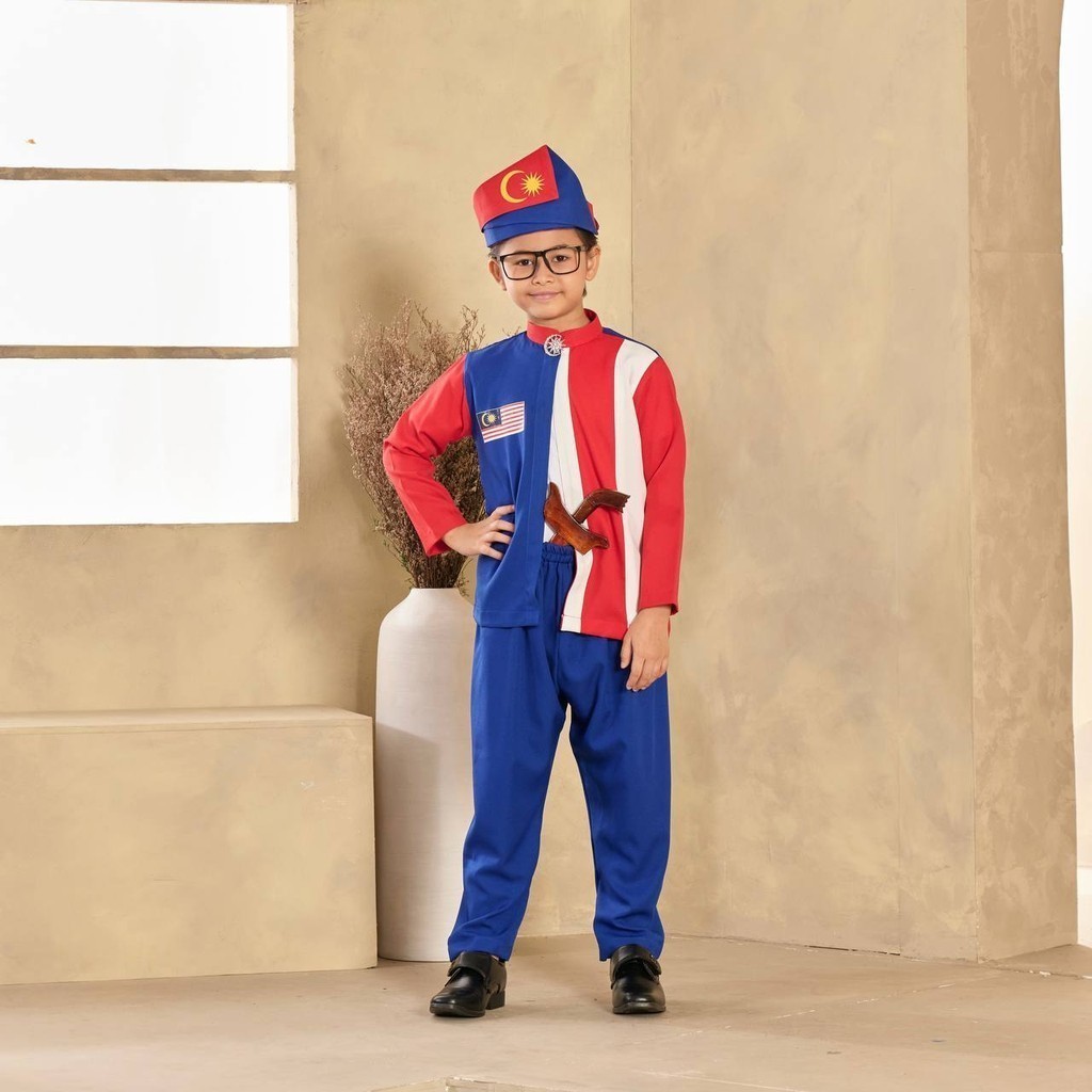 MERDEKA SET - MUZAFFAR SHAH ~ custome set baju merdeka kanak-kanak 1 ...