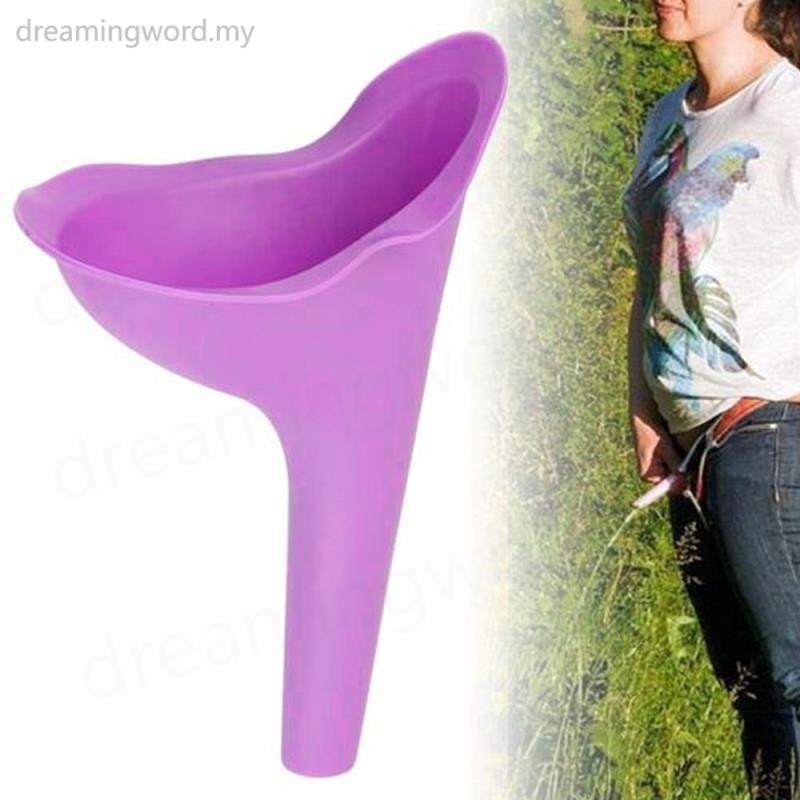 Female Silicone Urination Device Urinal Funnel Urine Cups Portable Standing Up To Pee 1 Pc ...