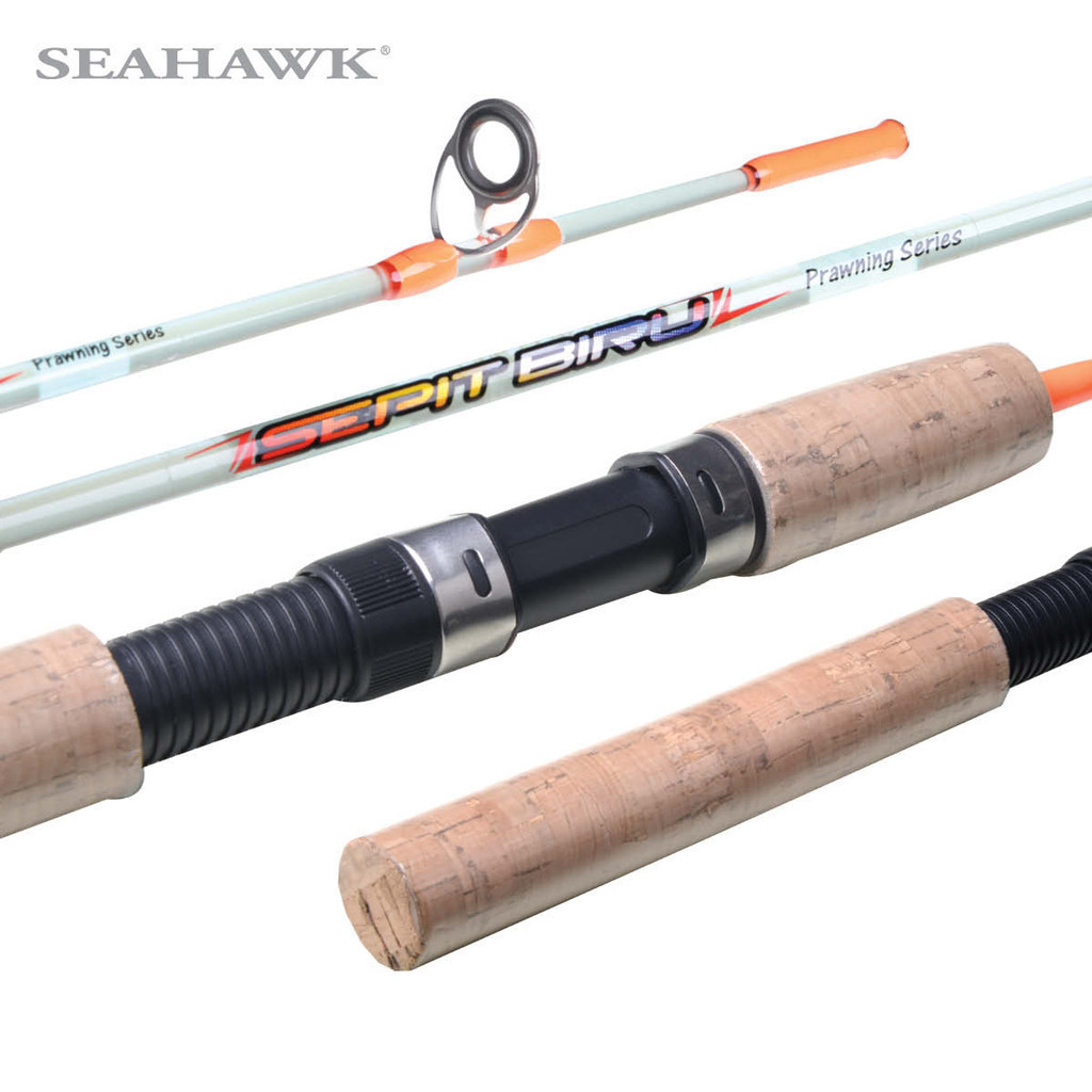 Seahawk Sepit Biru Sensitive Tip | Budget Friendly Prawn Fishing Rod ...