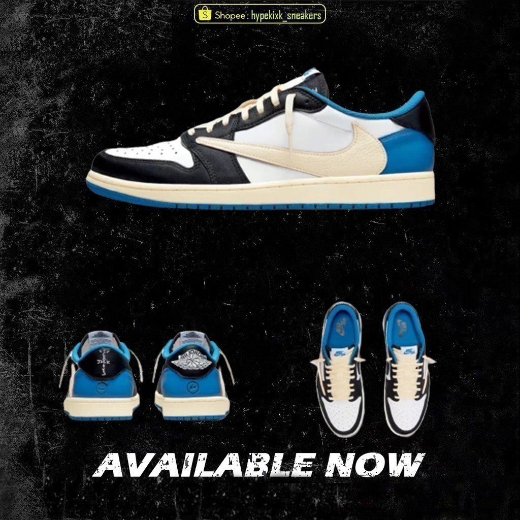 Nike Air Jordan 1 X Fragment Bass Travis Scott AJ1 AJ dm7866 140 (100% ...