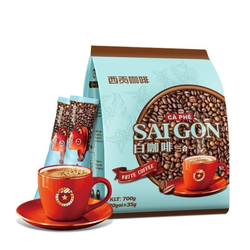 Imported Preferred Vietnam Saigon White Coffee 700g Three-in-One ...