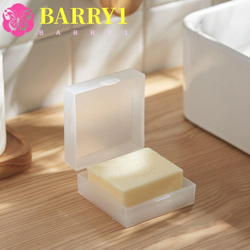 BARRY1 Soap Dish, With Lid Transparent Portable Soap Box, Soap Storage ...