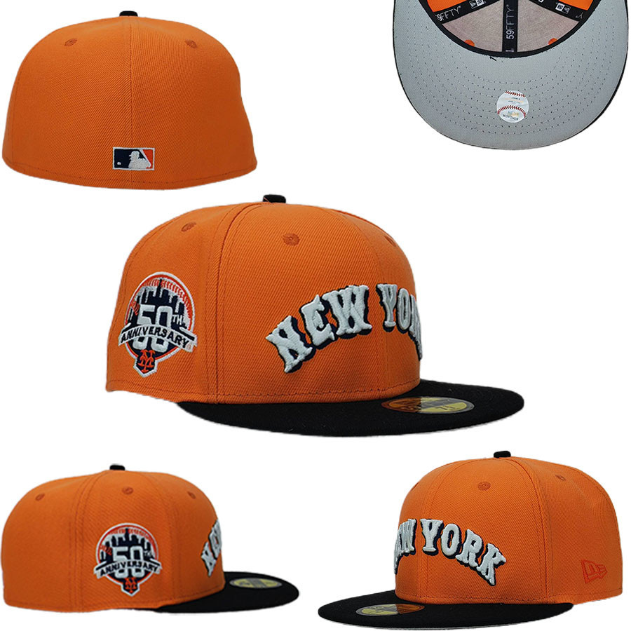 New Era MLB Non-adjustable Fully Enclosed Baseball Cap 59fifty Men's ...