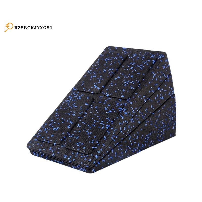 3pc Leg Stretcher Foot Squat Wedge Foam Slant Board for Squats Calf Raise Block Yoga Wedge ...