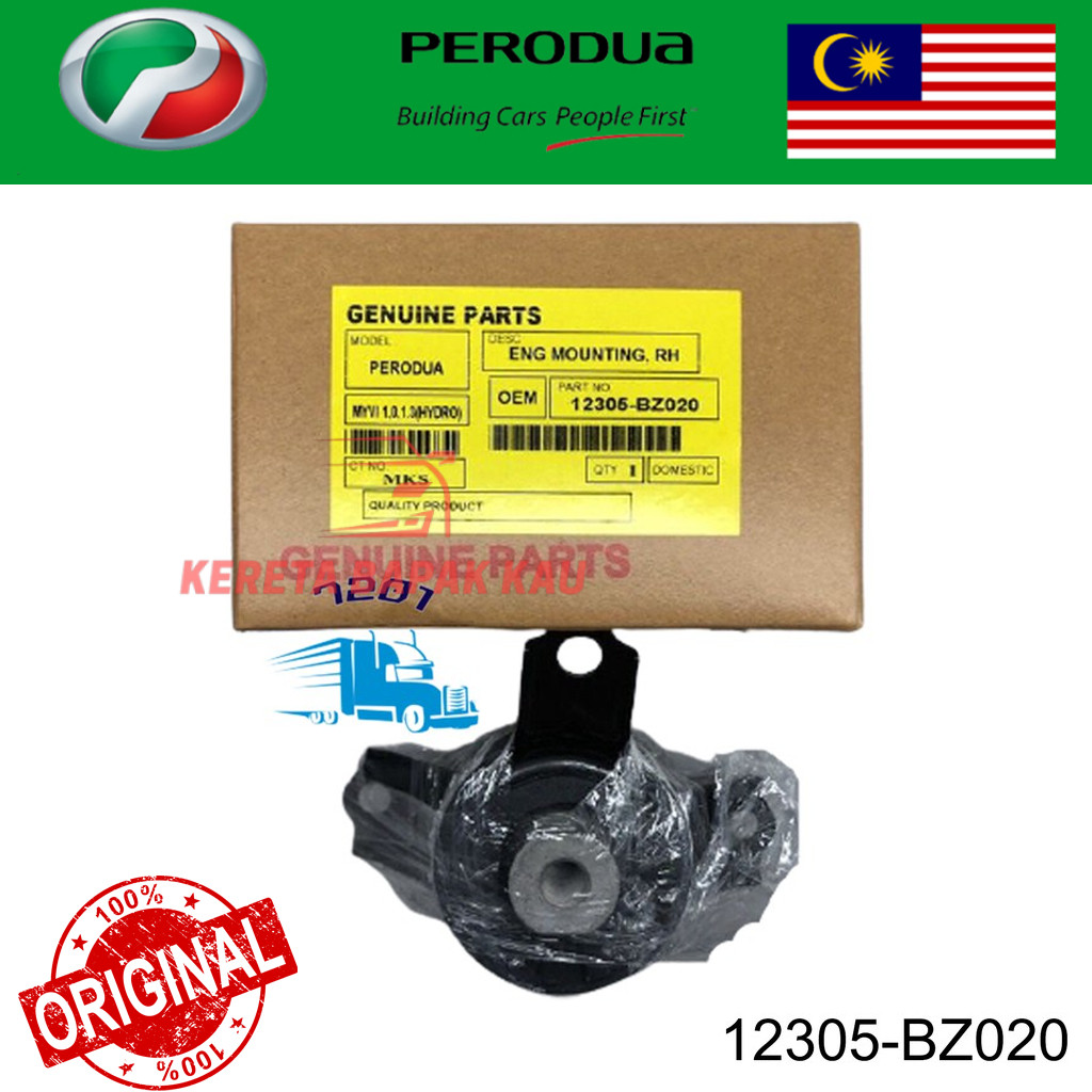 100%ORIGINAL PERODUA MYVI 1.0/ 1.3 ENGINE MOUNTING (RH) 12305-BZ020 ...