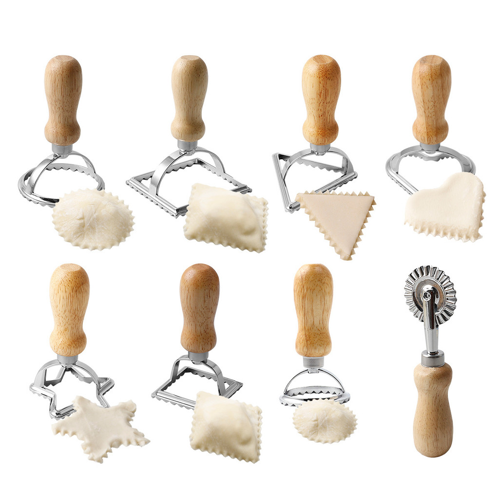 Official Rubber Wood Handle Zinc Alloy Lace Biscuit Mold Push Type ...
