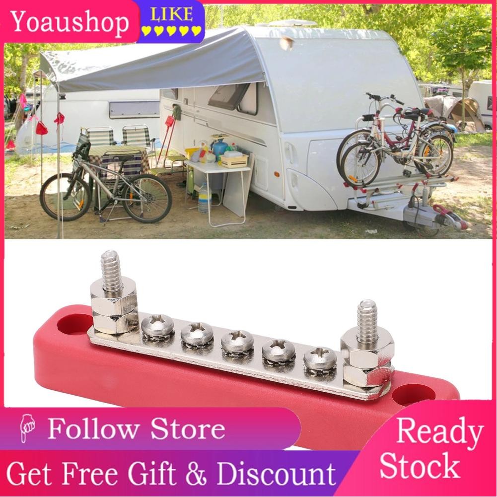 Yoaushop Power Distribution Block High Screw Cable for Organizer Red ...