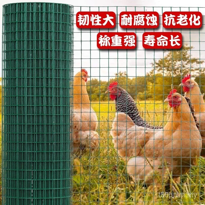 Small Hole Barbed Wire Fence Plastic Green Grid Sheet Household ...
