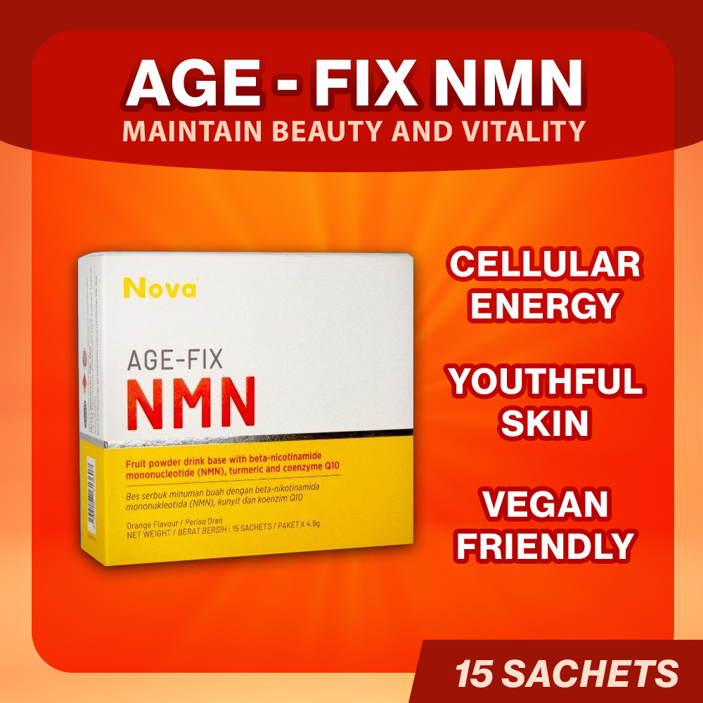 Nova Age Fix NMN Supplement Cellular Energy DNA Repair Anti-Aging 15 ...