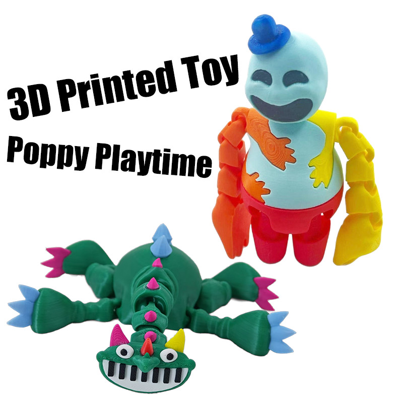 Doey Action Figure PIANOSAURUS 3D Printed Toys Poppy Playtime 4 3D ...