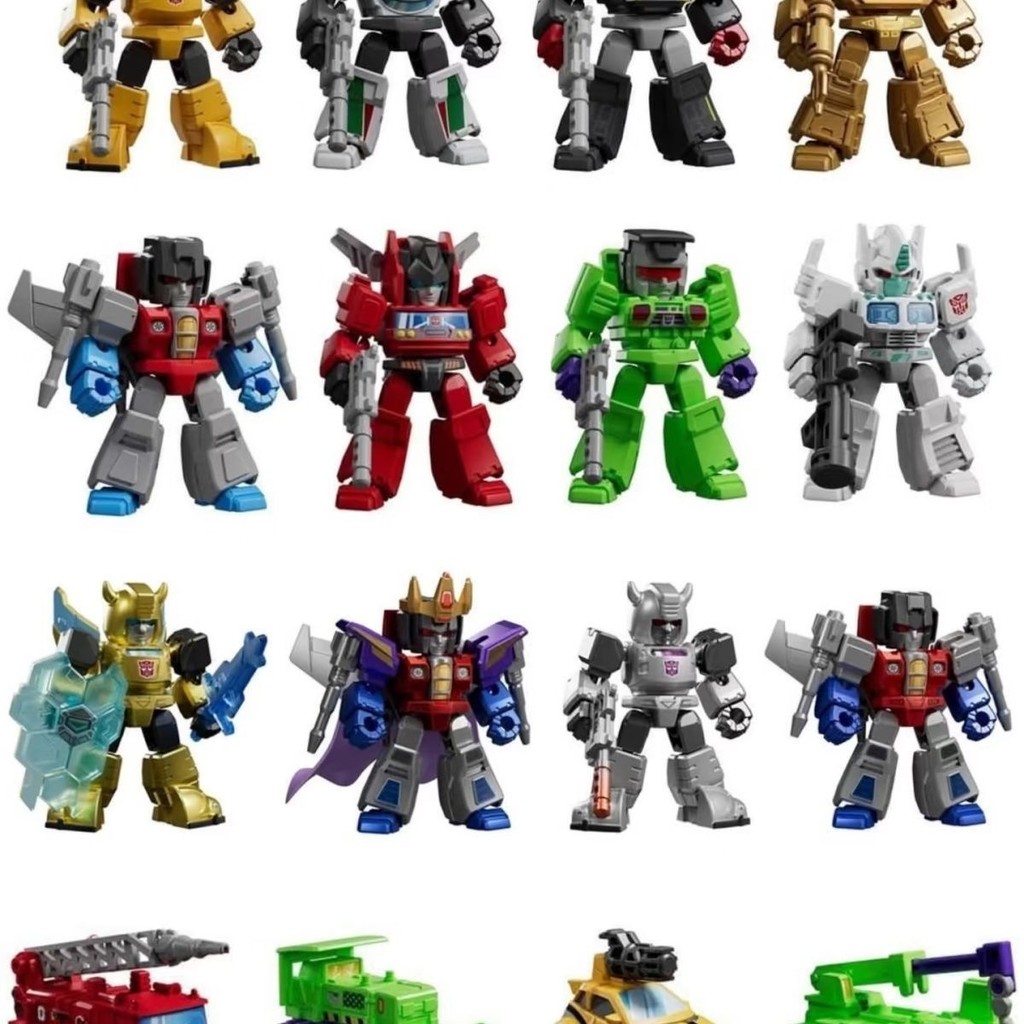 blokees transformers optimus prime bumblebee blind box/building block ...
