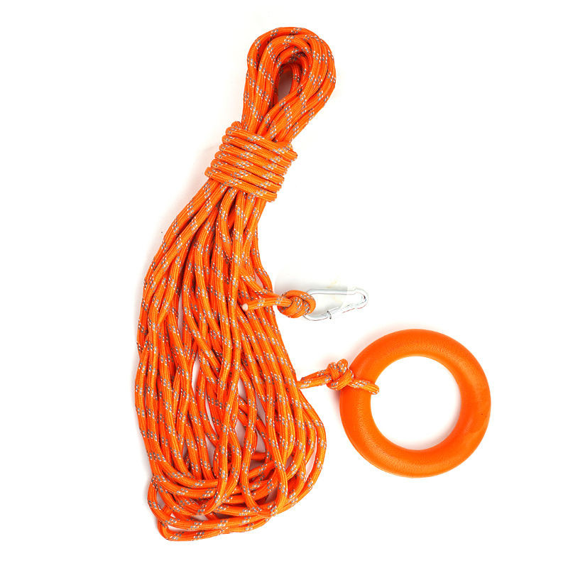 Water life-saving rope, rescue floating rope, lifebuoy, cable-throwing rope, snorkeling safety ...