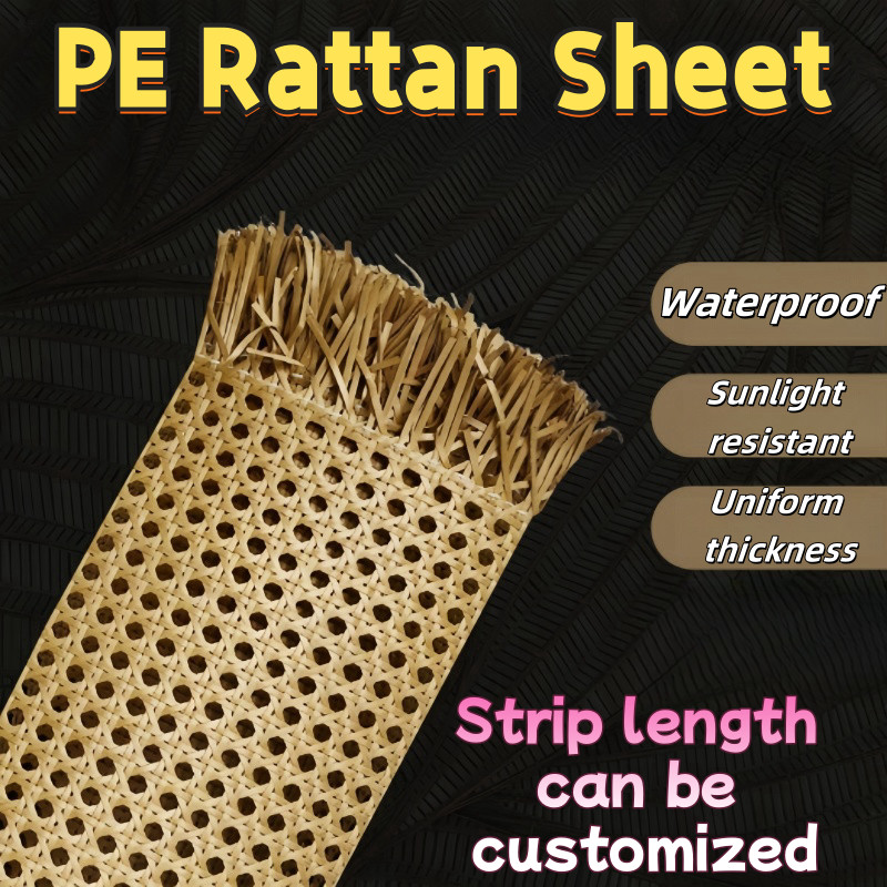 Rotan Anyaman/Rattan/Webbing Terbuka Rotan Sintetik PE/4 Saiz/Buatan ...