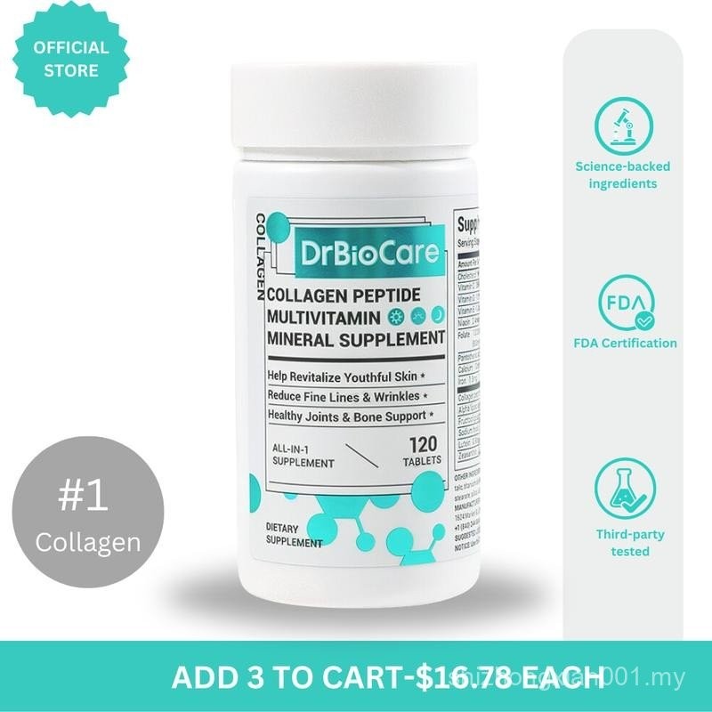 [JUALAN PANAS]DrBioCare Collagen Peptide，Vitamin & Mineral, Mengandungi ...