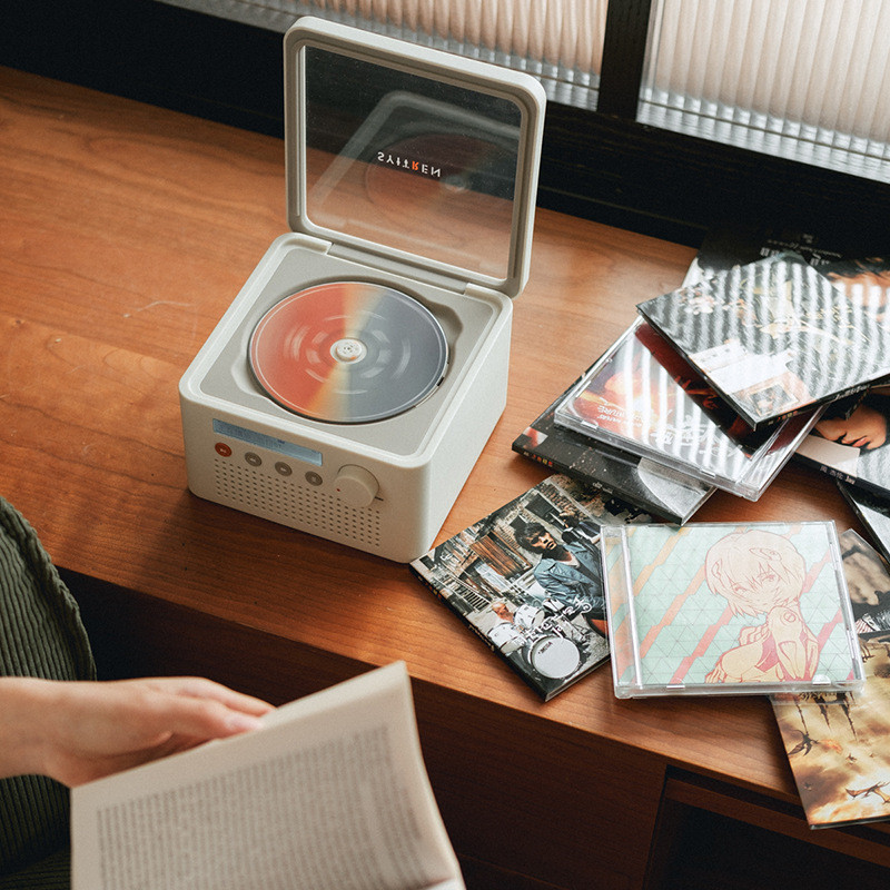 READY STOCK Syitren R200 CD Player Two-Way Bluetooth Stereo Screen ...