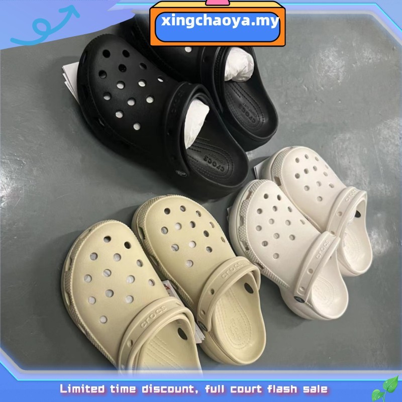 Original Crocs duet sport clog thick bottom cute Women's Shoes Sandals ...
