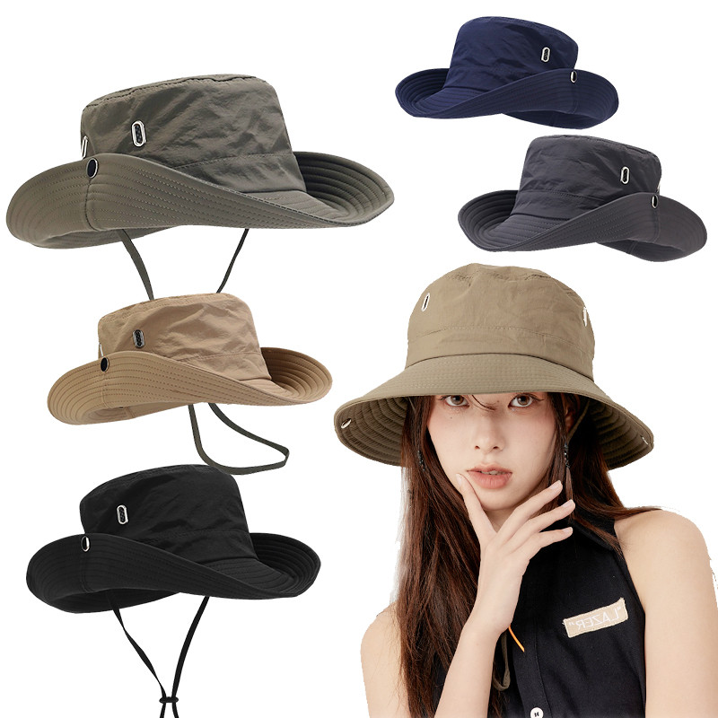 【MY Delivery】UPF50+ Folding Bucket Hat - Waterproof, Windproof, Quick ...