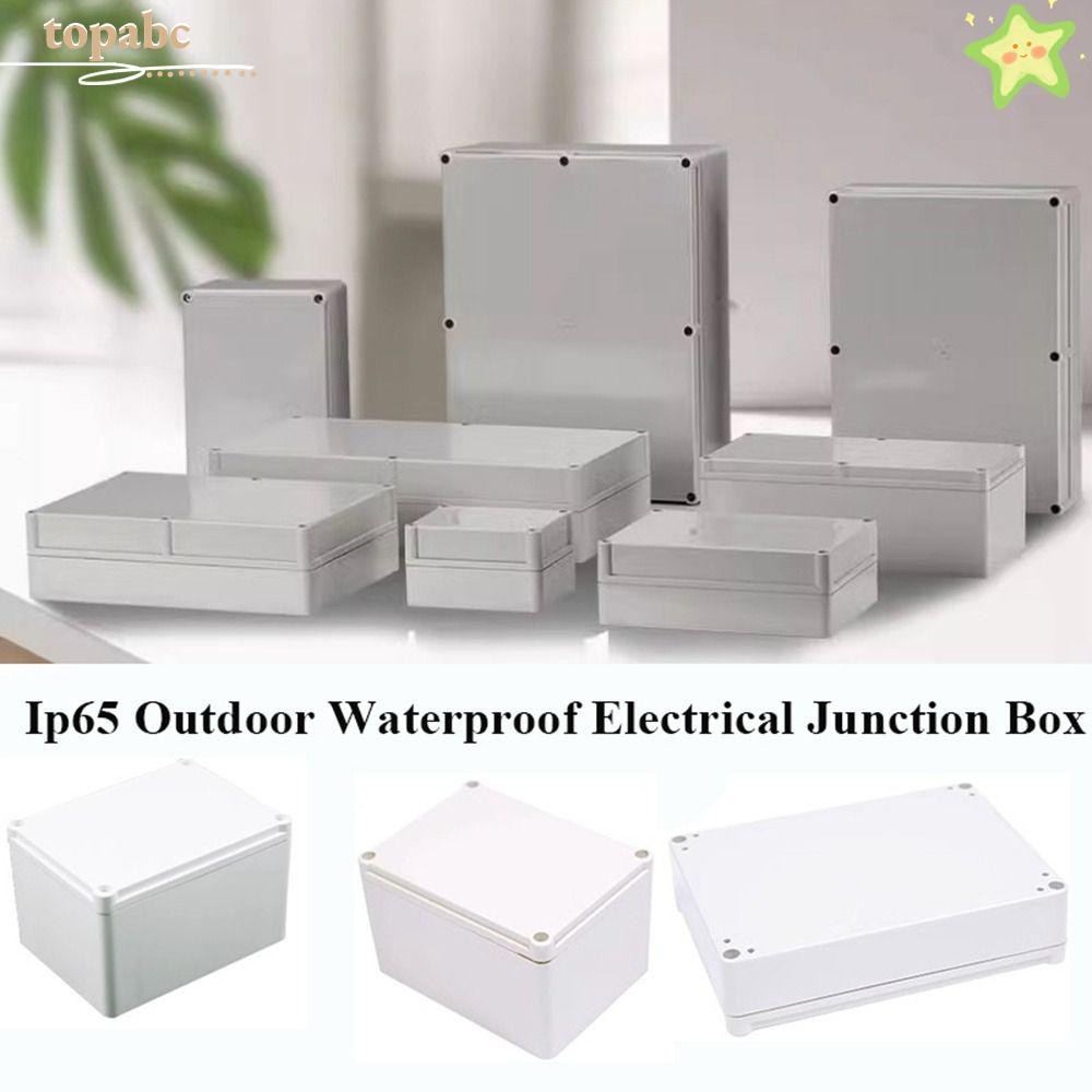 TOPABC Outdoor Project Box, Ip65 Waterproof Electrical Junction Box, 10 ...