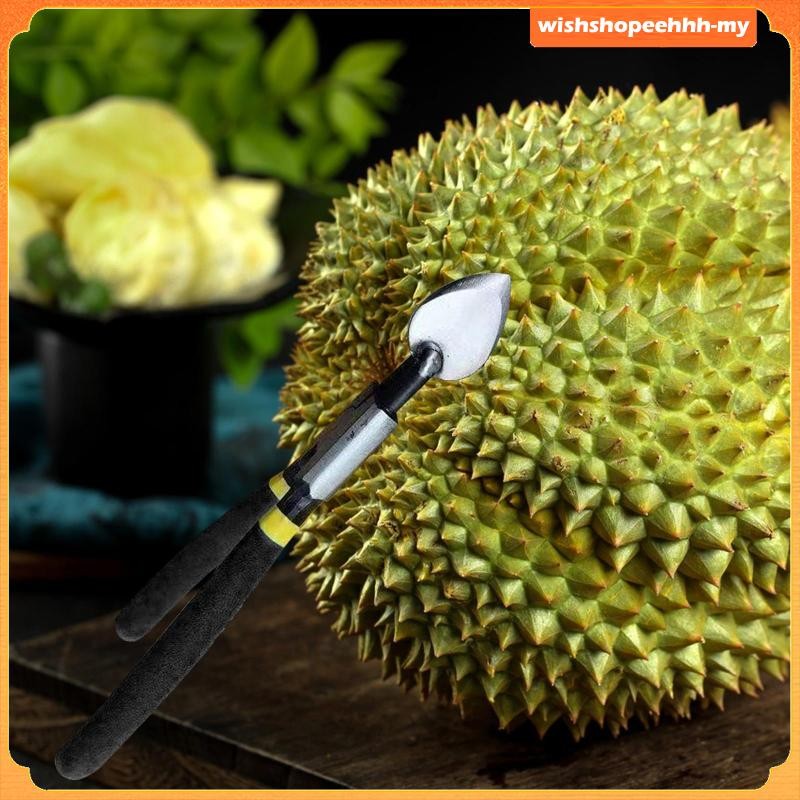[WishshopeehhhMY] Durian Opener Fruit Shell Clip Peeling Smooth Sheller ...