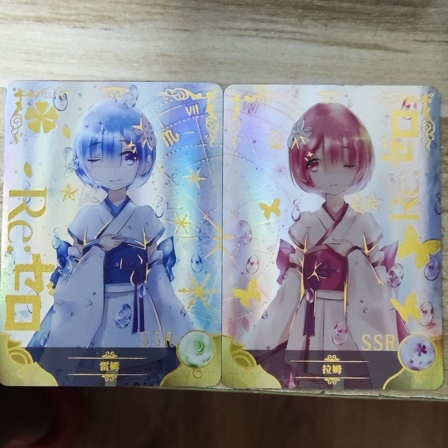 Ssr Pair Rem Rare SSR Cards Cheap Goddess Story Two Bombs Five Goose ...