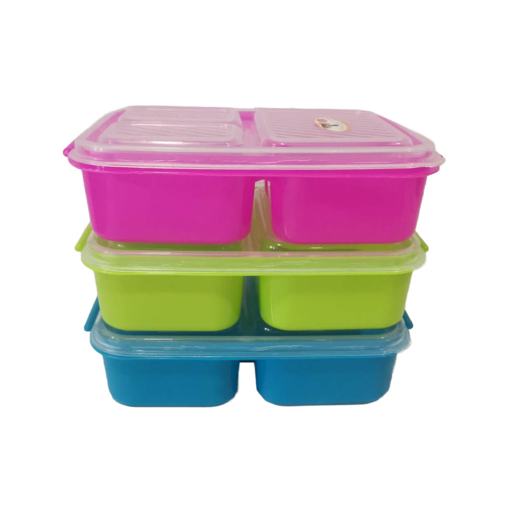 HUADA Lunch Box With Divider Plasticware With Cover Food Container ...
