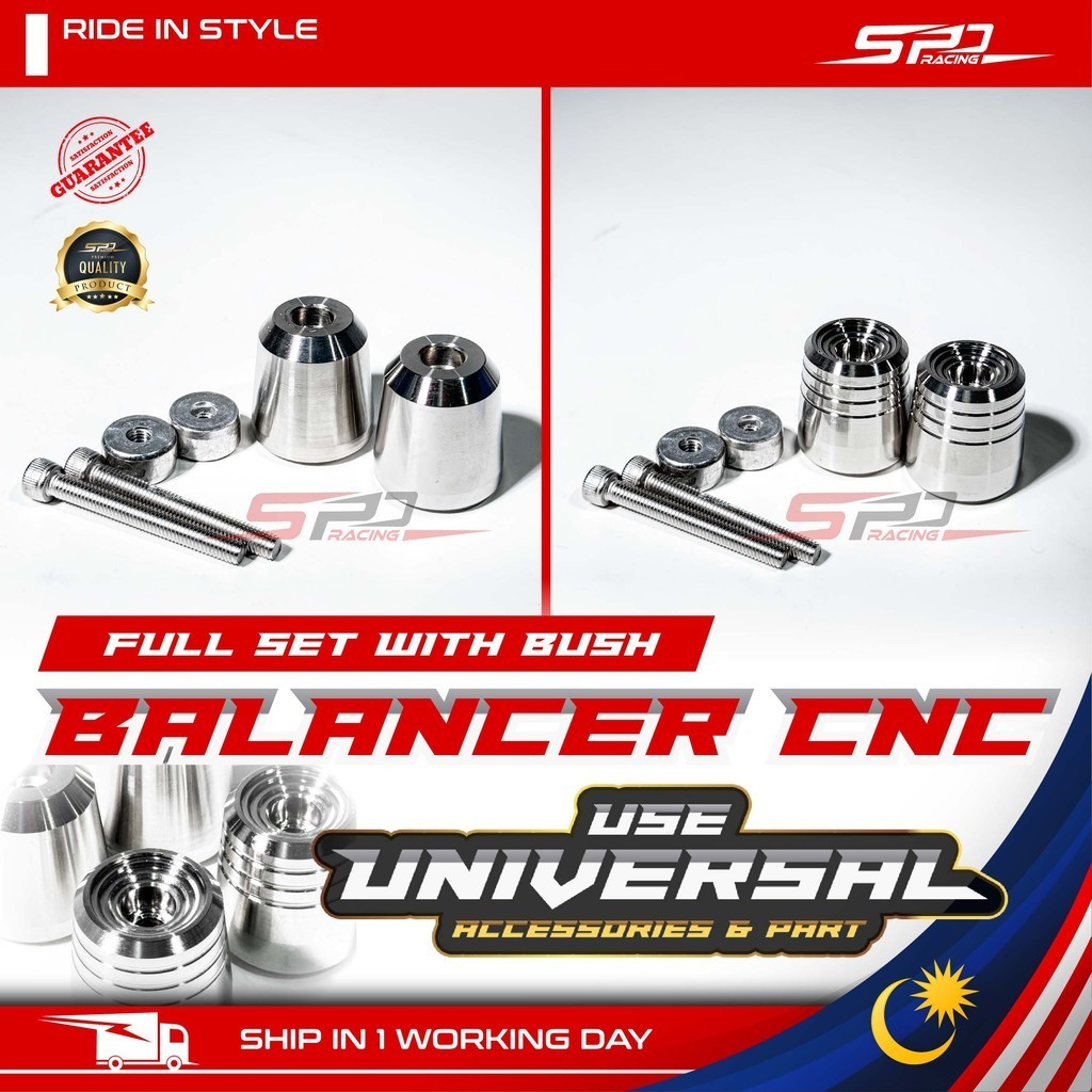 Universal Balancer CNC with Bush for Y15 / Y16 / RS / RSX / Raider / LC ...