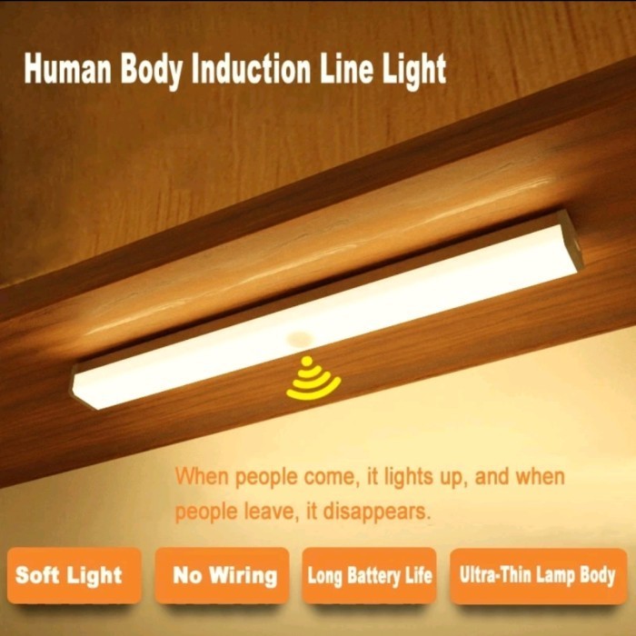 Magnetic motion sensor light motion sensor stick light led length 20cm ...