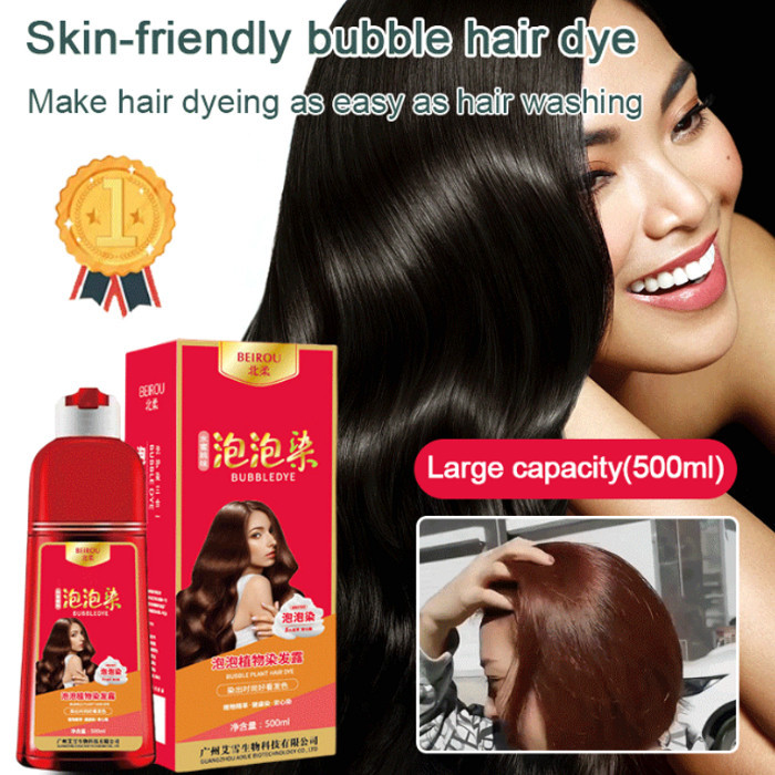 🔥24H Shipping🔥100% Original【Plant bubble dye hair dye】Gentle Hair Dye ...