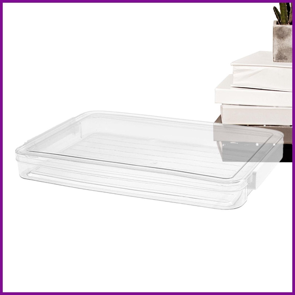 Document Storage Bins Desk A4 Document Storage Box with Lid Tabletop ...