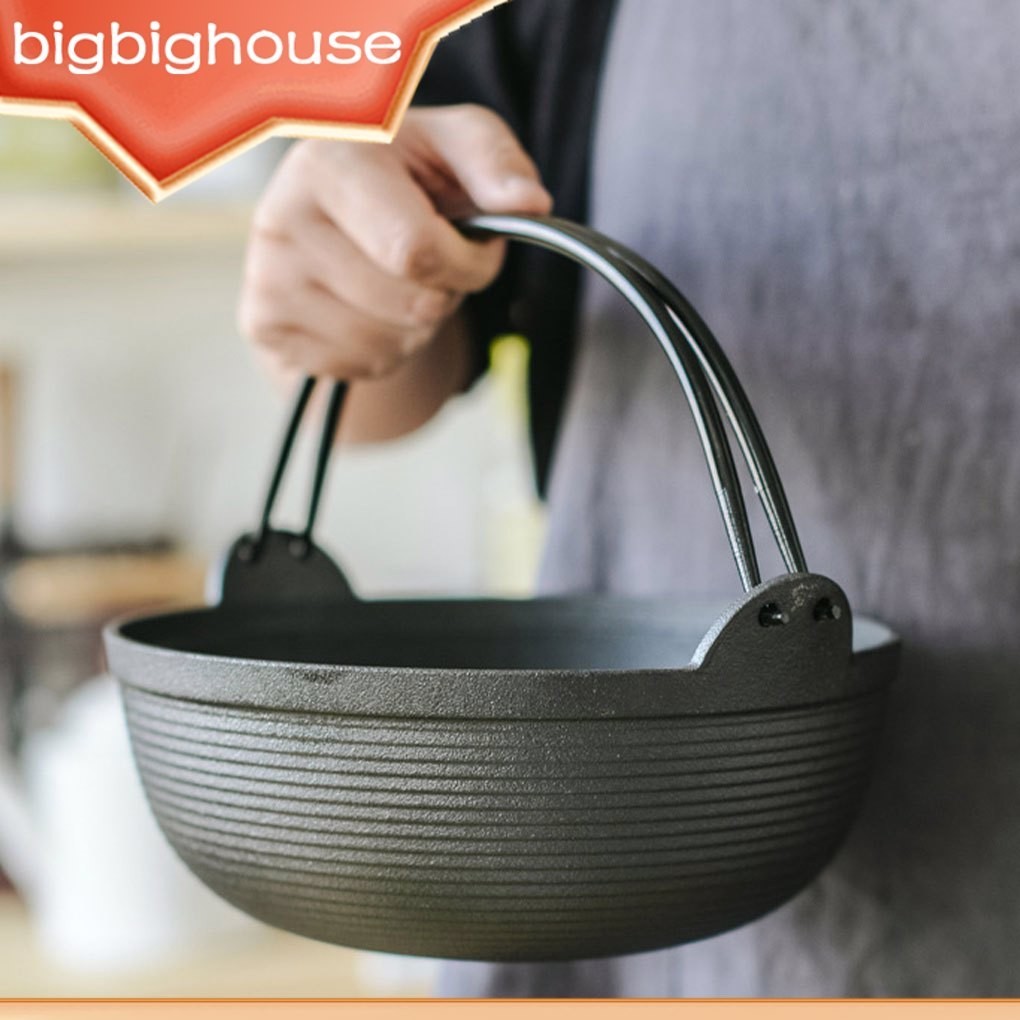 Black Shouxi Po Stew Pot Durable Steel Beam Natural Iron Ions Release ...