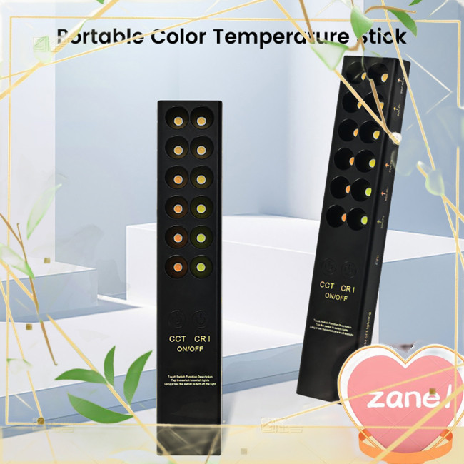 ZANE CCT CRI Meter, Type-C Rechargeable Lithium Battery, 2700K - 6000k ...