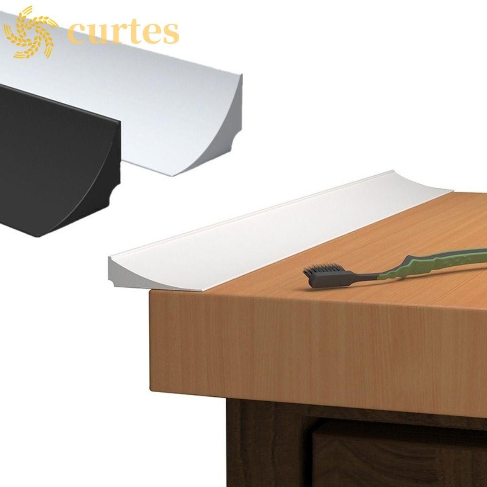 CURTES Water Stopper Strip, Self-Adhesive Black/White Silicone Water ...