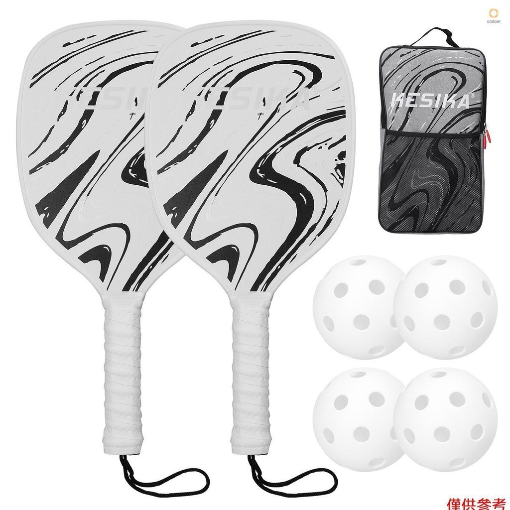 Pickleball Rackets Set Pickleball Paddle Set of 2 Rackets and 4 ...