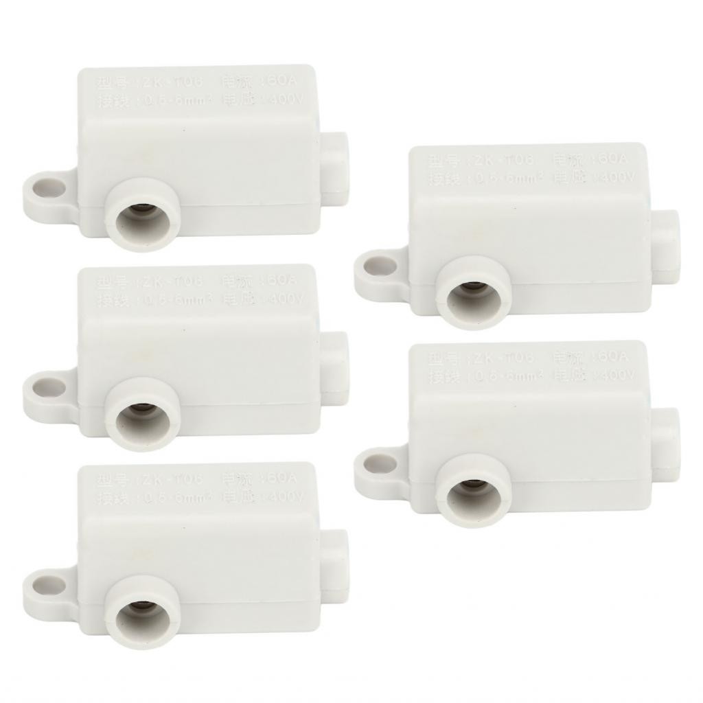 Alwaysonline T Type Inline Junction Connector Box Quick Terminal Blocks ...