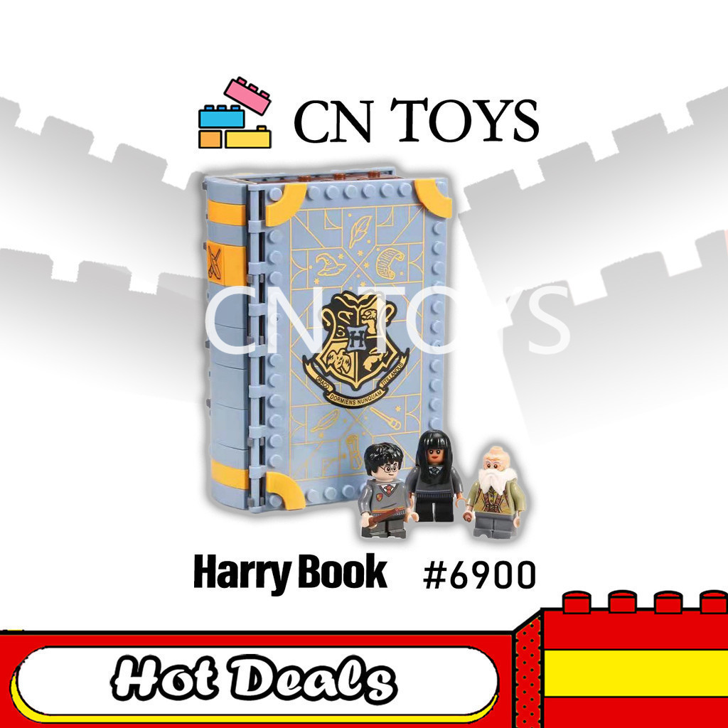 【High Quality】Harry Potter Set Course Book Building Blocks Popular ...