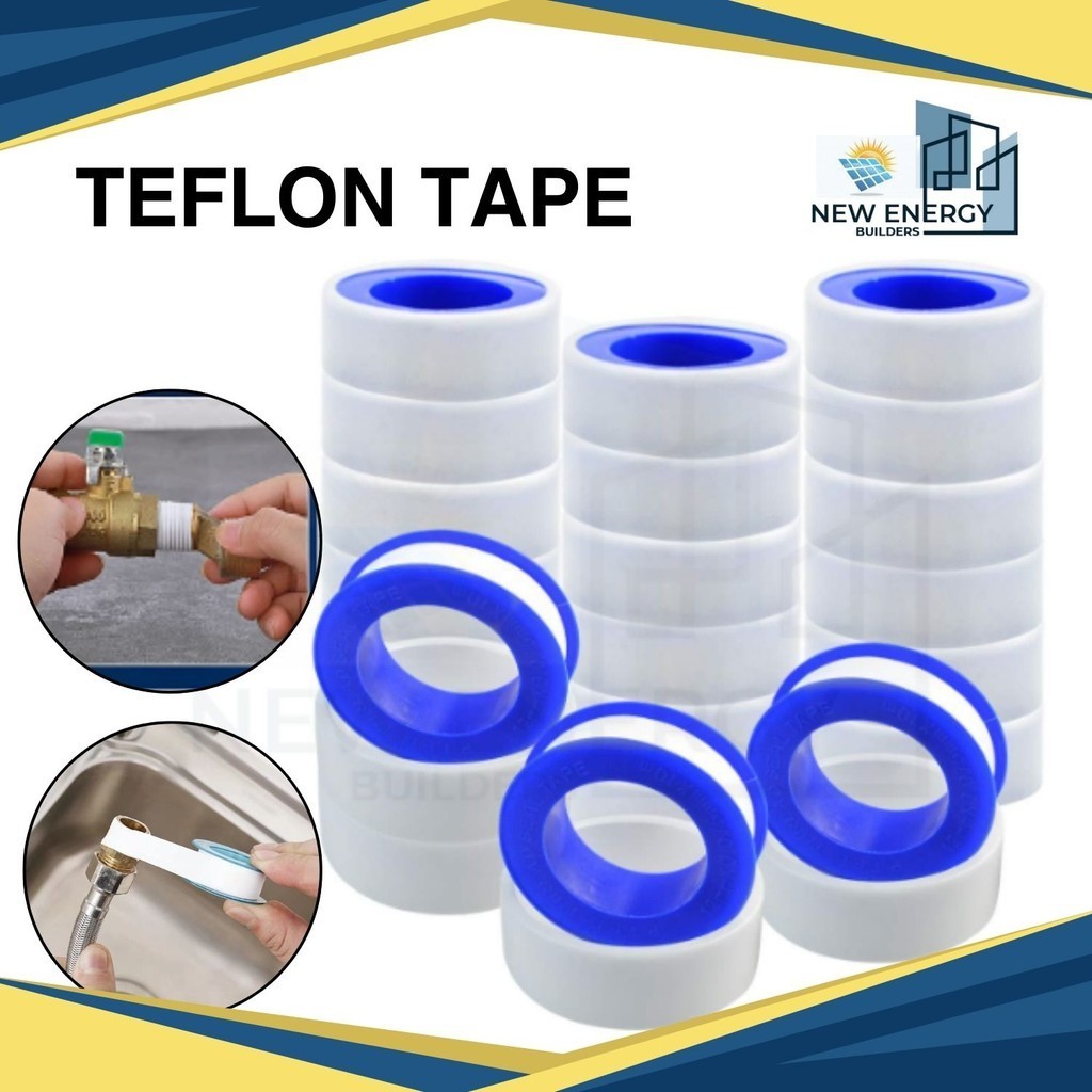 N.E.B || 10PCS Teflon Tape Per Piece 10meter and 20meter PTFE Thread ...