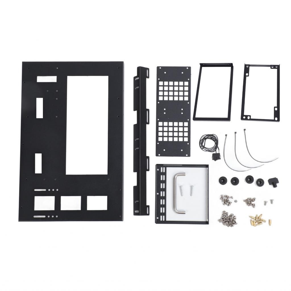 Honglai8 DIY Computer Motherboard Case Rack Powerful Cooling Steel ...