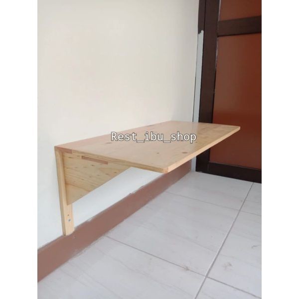 KAYU Dutch Teak Wood Study Table Folding Table | Shopee Malaysia