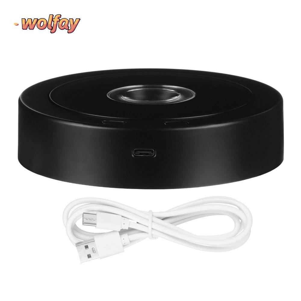 WOLFAY Led Rotating Display Stand Small Exhibition Necessities ...