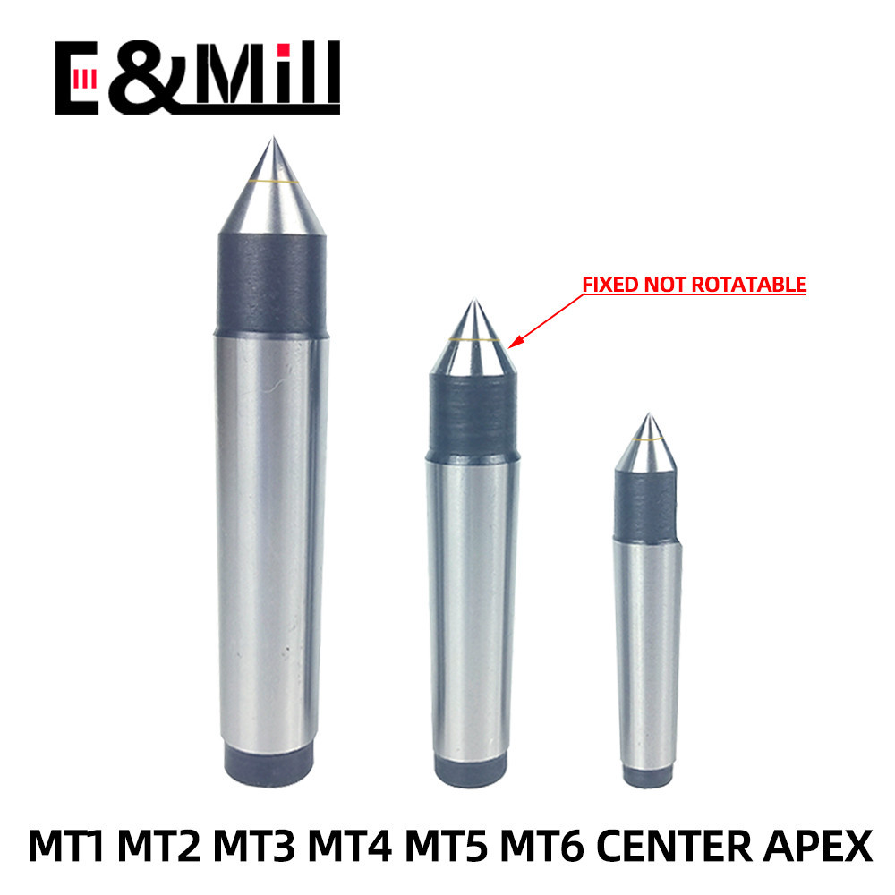 MT1 MT2 MT3 MT4 MT5 MT6 Lathe Tailstock Machine Tool Morse Taper Alloy Solid Dead Center Drill ...