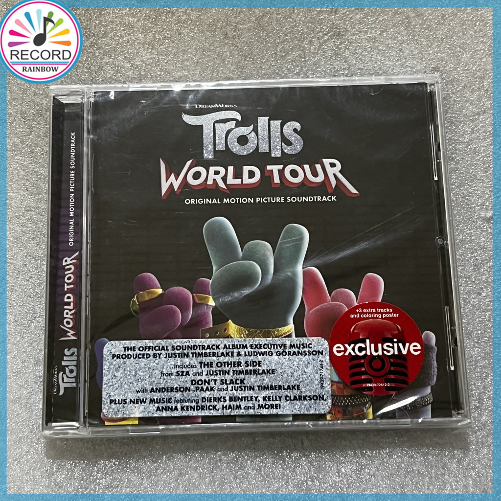 Trolls World Tour Original Motion Picture Soundtrack Album [Sealed ...