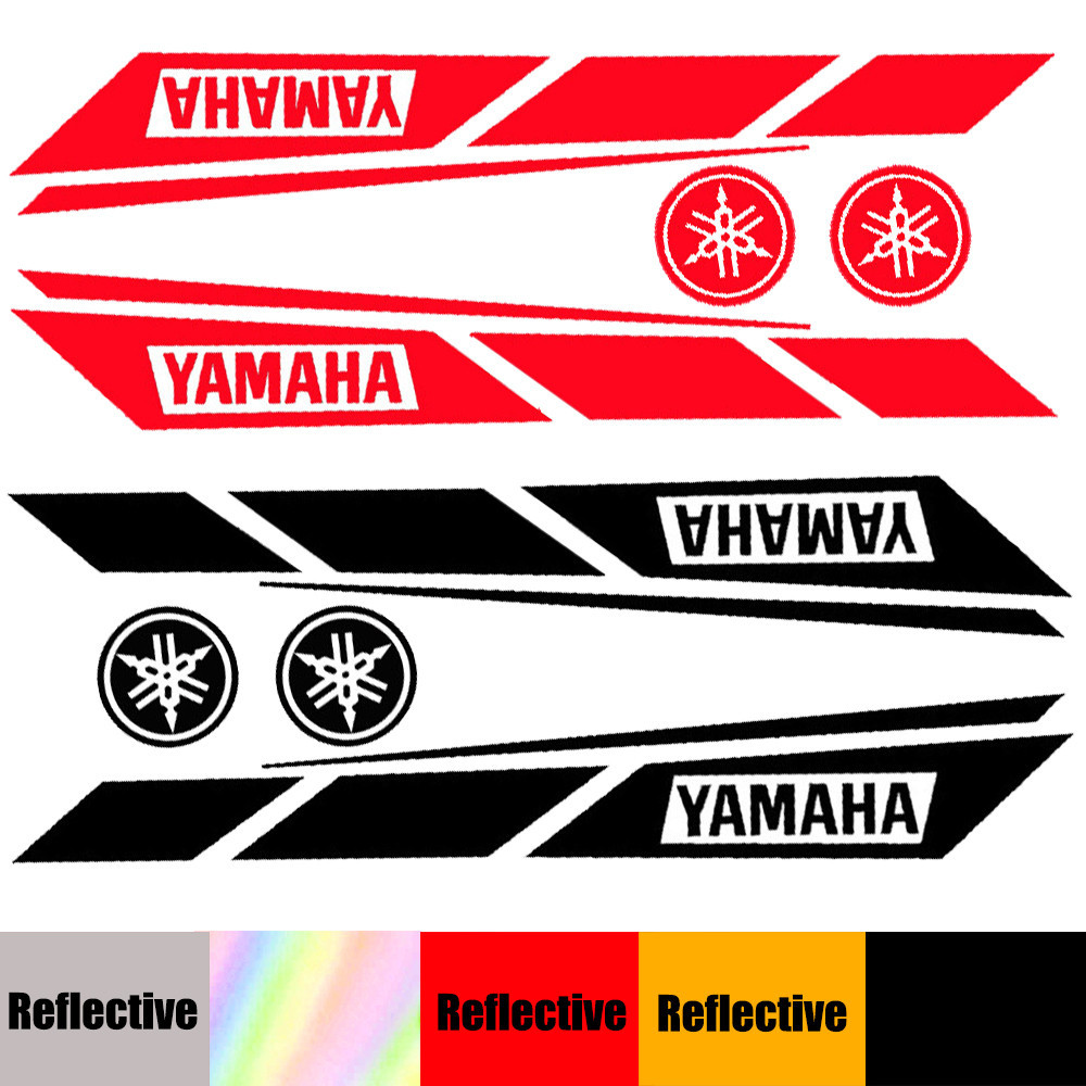 Yamaha Unique Simple Stickers Laser Engraving Stickers Motorcycle ...