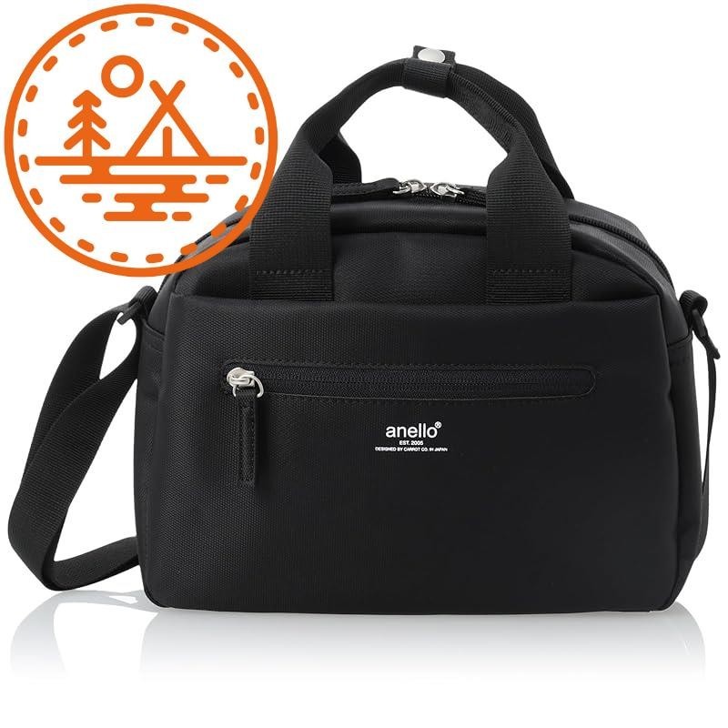 [Anello] 2WAY Mini Boston Bag FLIP AHH3413 BK | Shopee Malaysia