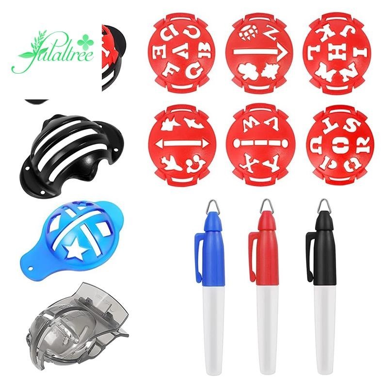 Golf Ball Marker,Color Line Markers Pens, Triple Track Plastic Golf ...