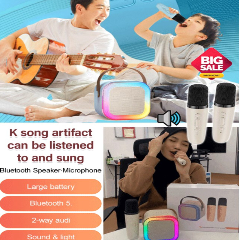 Bluetooth Audio Mini Portable Karaoke Microphone/Home KTV Karaoke ...
