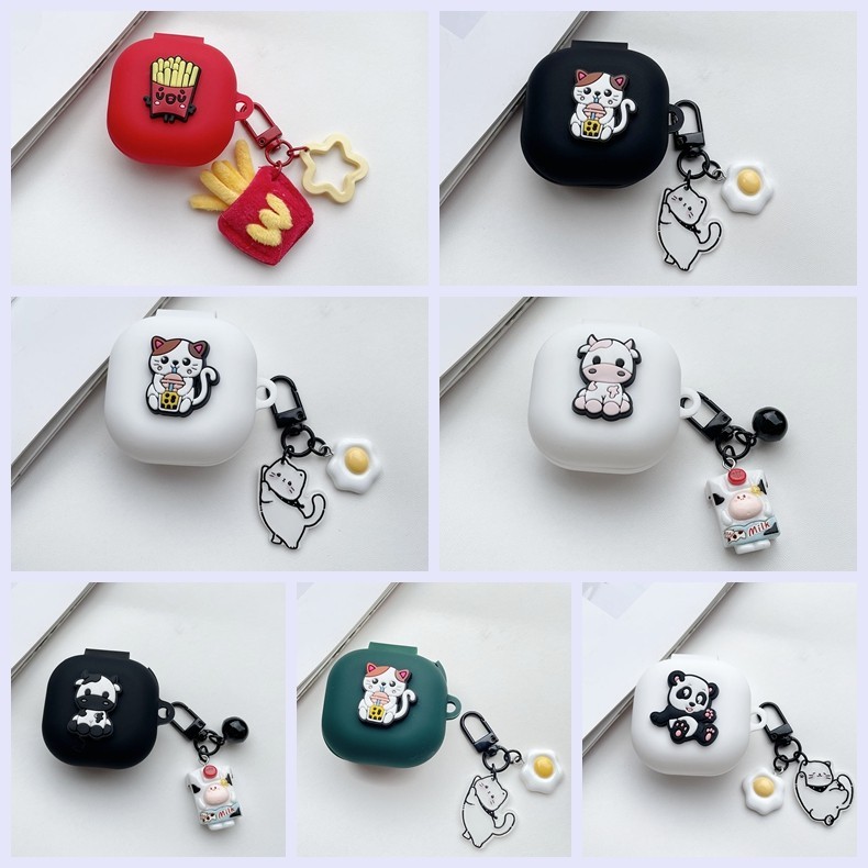 For Skullcandy RAIL / Mod / grind fuel / Push Active case Cute cat ...