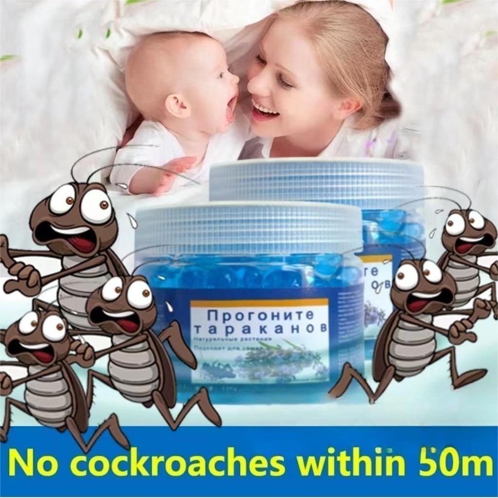 120g Blue Cockroach Repellent Box Safe Non-toxic Plant-based Cockroach ...