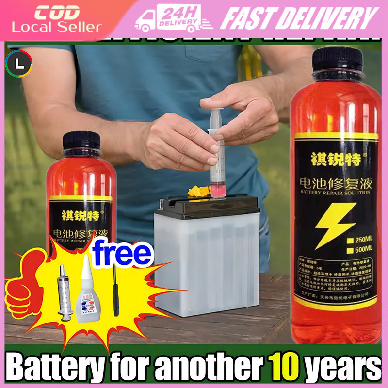 500ml Battery acid water Car battery water Battery repair liquid Air ...